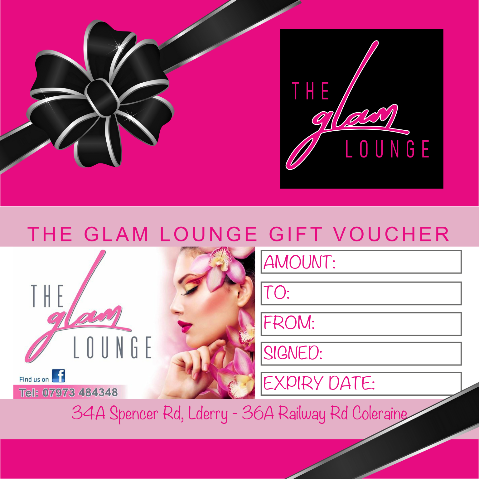 Glam Lounge Gift Voucher – Glam Lounge